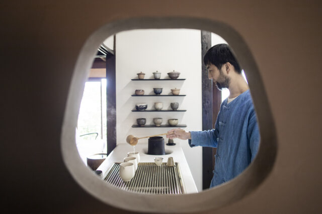 TEA STAND GEN TAMATE / 茶立玄 山手 什器製作