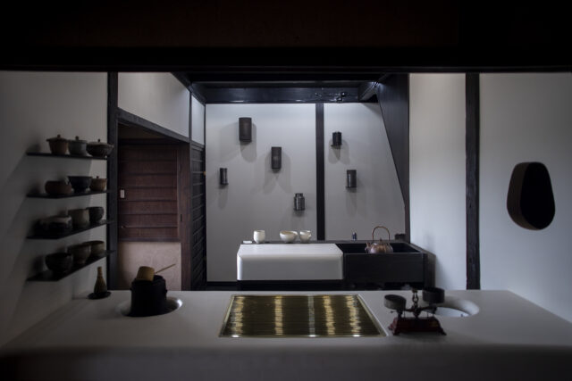 TEA STAND GEN TAMATE / 茶立玄 山手 什器製作